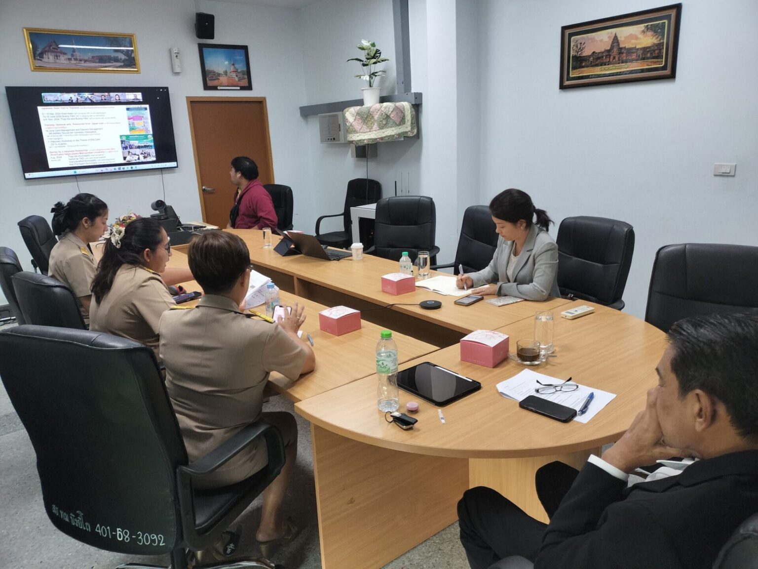 【2025. 3. 24】第5回マネジメント会議をオンラインで実施しました！/ The 5th Management Committe ...